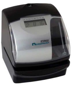 ES900 Advanced 3-In-1 Time Recorder - Acroprint